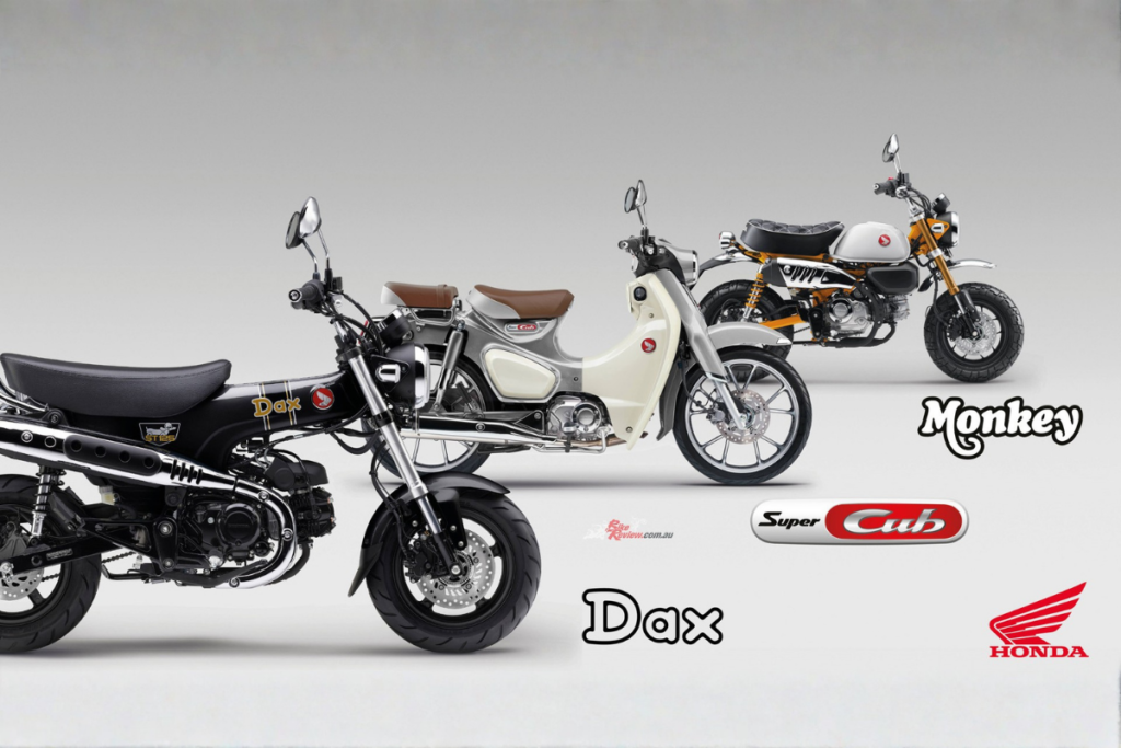 Honda ressort ses mini-motos cultes en 125 : Monkey, Dax et Super Cub ...